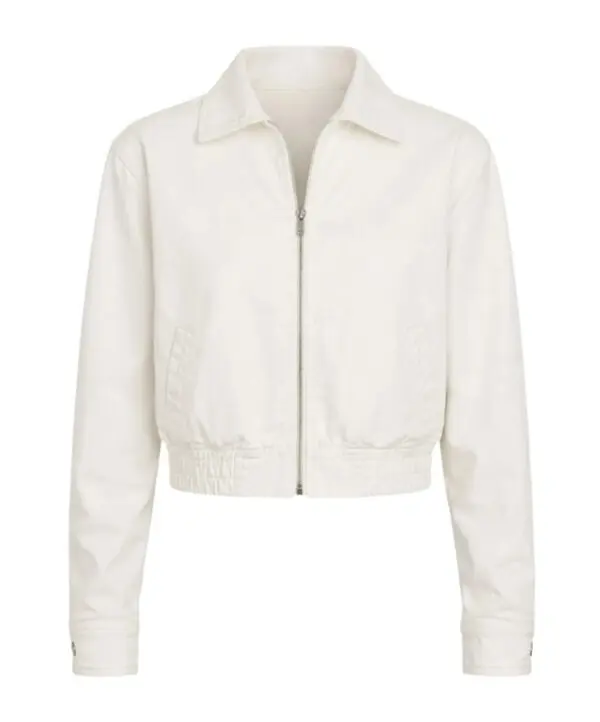 NILI LOTAN Najac Denim Jacket - Cream