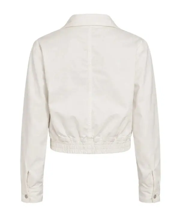 NILI LOTAN Najac Denim Jacket - Cream