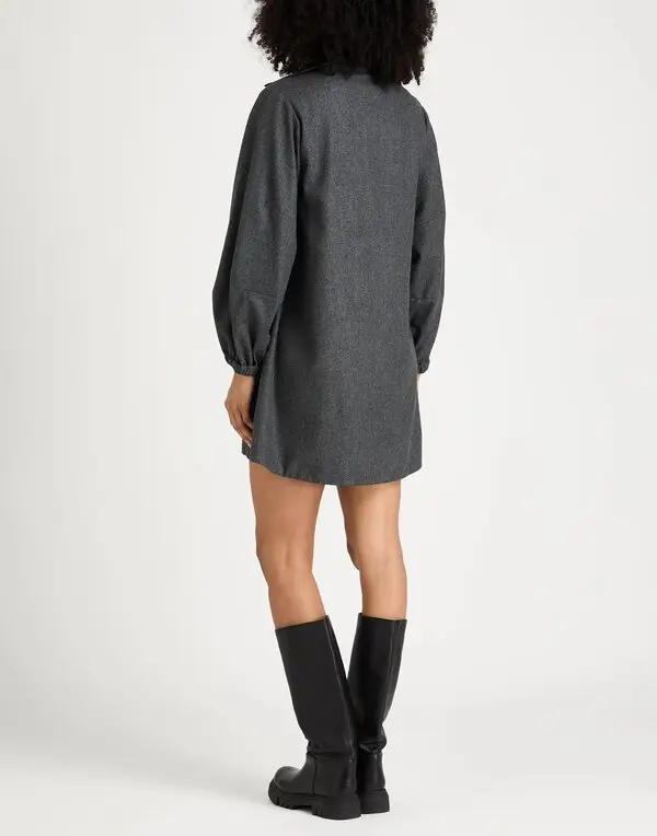 Brunello Cucinelli Long Sleeve Dress