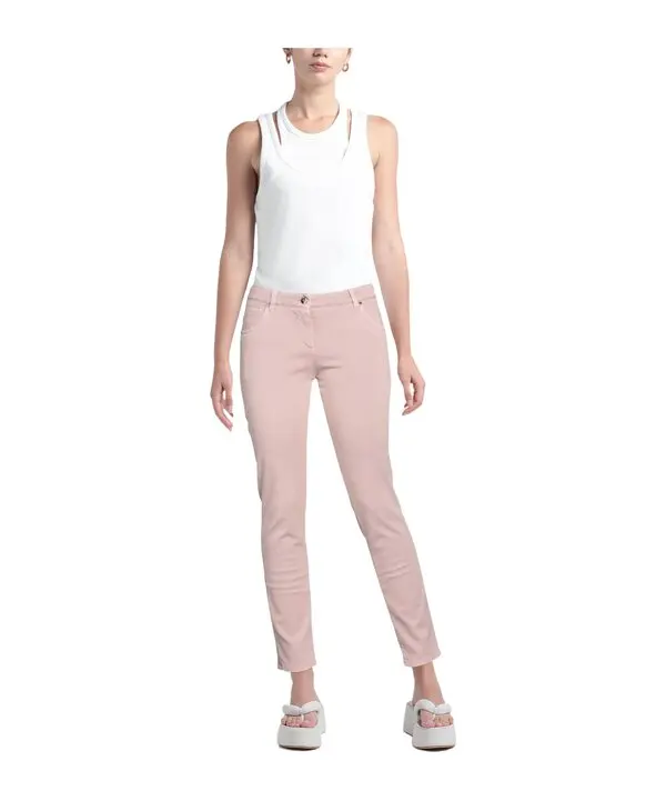 Brunello Cucinelli Solid Color Denim Trousers