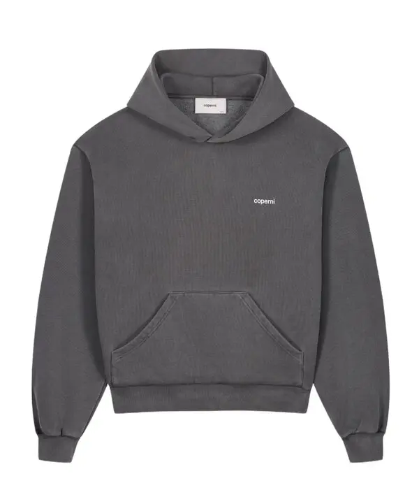 Coperni Logo-print Hoodie - Grey
