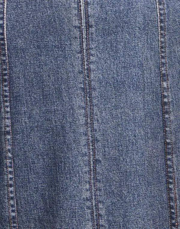 Rag & Bone Sleeveless Crewneck Denim Sheath Dress