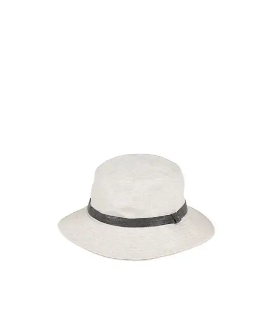 Brunello Cucinelli Solid Color Medium Brim Bucket Hat
