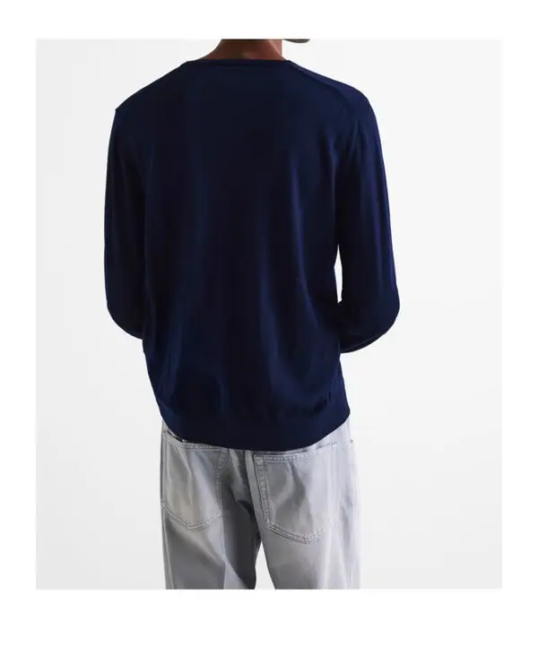 Prada Knitted Crew Neck Jumper
