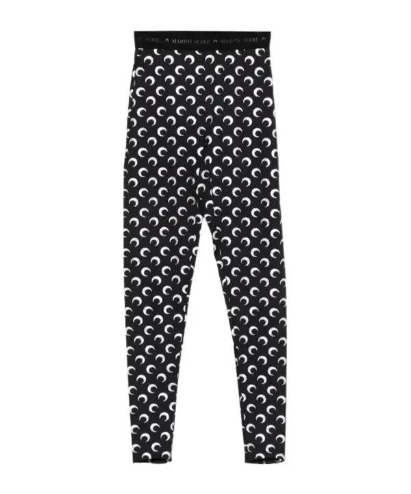 MARINE SERRE Moon Print Leggings