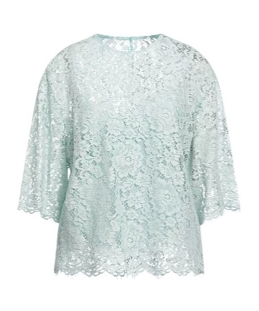 Dolce & Gabbana Solidcolor Lace Top