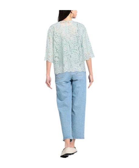 Dolce & Gabbana Solidcolor Lace Top