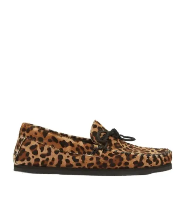 Isabel Marant Étoile Fitzo Boat Leopard Print Shoes