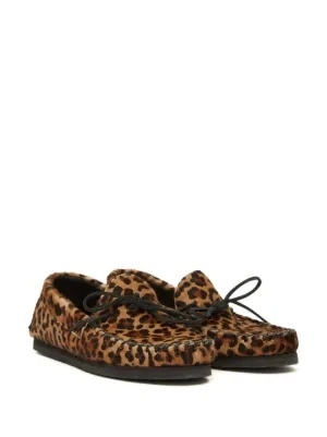 Isabel Marant Étoile Fitzo Boat Leopard Print Shoes