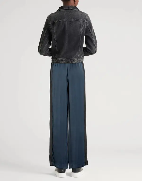 Rag & Bone Two-tone Wide-leg Satin Trousers