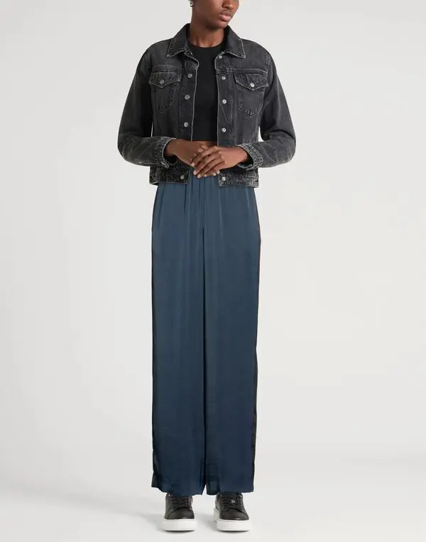 Rag & Bone Two-tone Wide-leg Satin Trousers