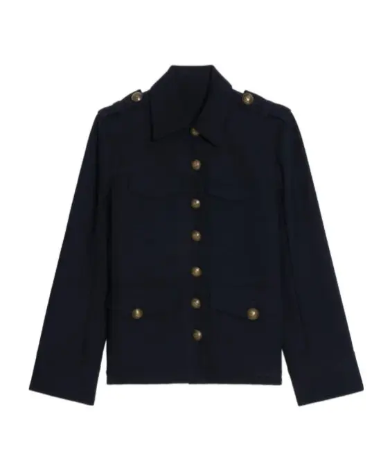 Zadig&Voltaire Long Sleeve Button Front Jacket