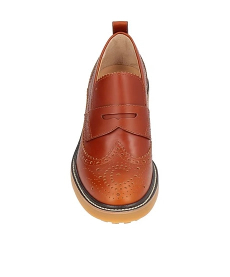 Chloé Leather Loafers With Block Heel