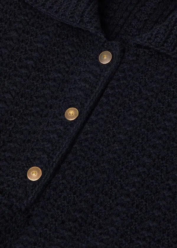 Loro Piana Arola Knit Dress With Shirt Collar