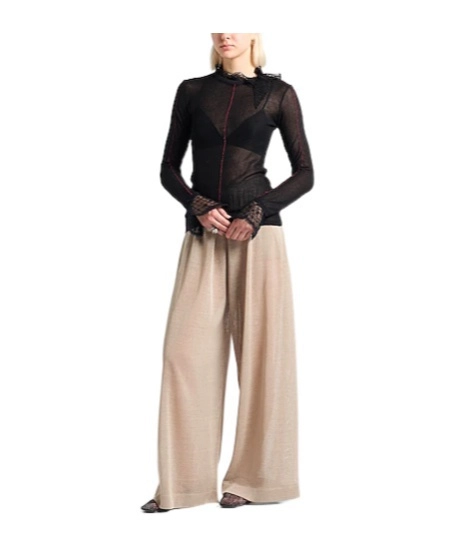 Isabel Marant Étoile Solid Color Long Sleeve Knit Sweater