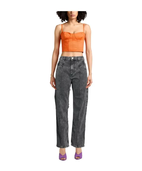 Isabel Marant Étoile Straight-leg Jeans In Washed Denim