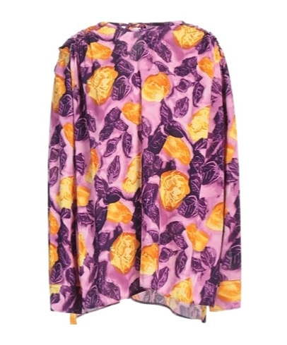 Marni Floral Print Long Sleeve Top