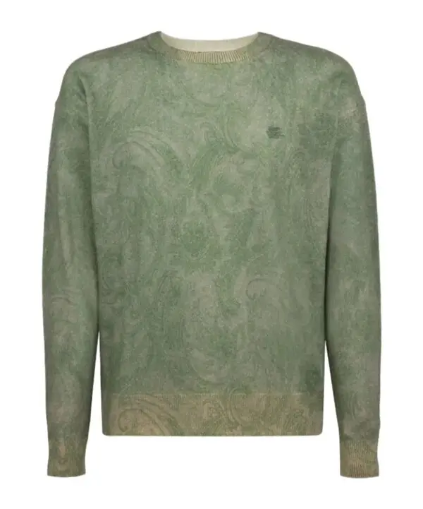 Etro Wool Crew Neck Sweater