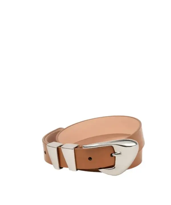 By Far Minimalist Leather Belt