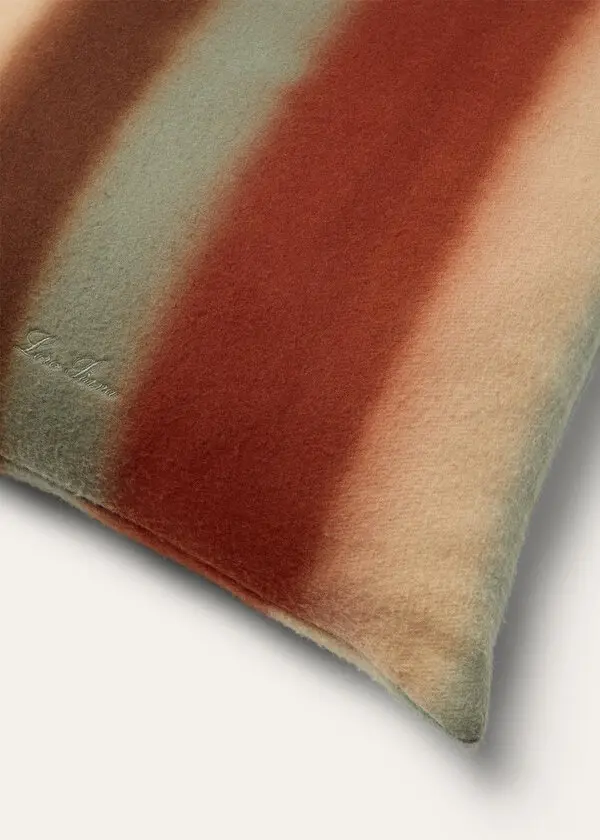 Loro Piana Shaded Stripe Cushion