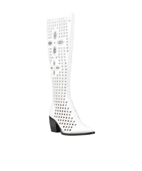 Chloé Leather Pointed Toe Boots