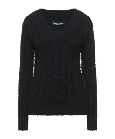 Dolce & Gabbana Minimalist Solidcolor Knit Top