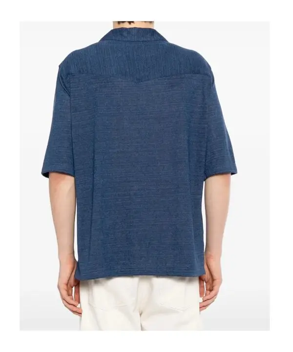 Brunello Cucinelli Camp-collar Buttoned Shirt