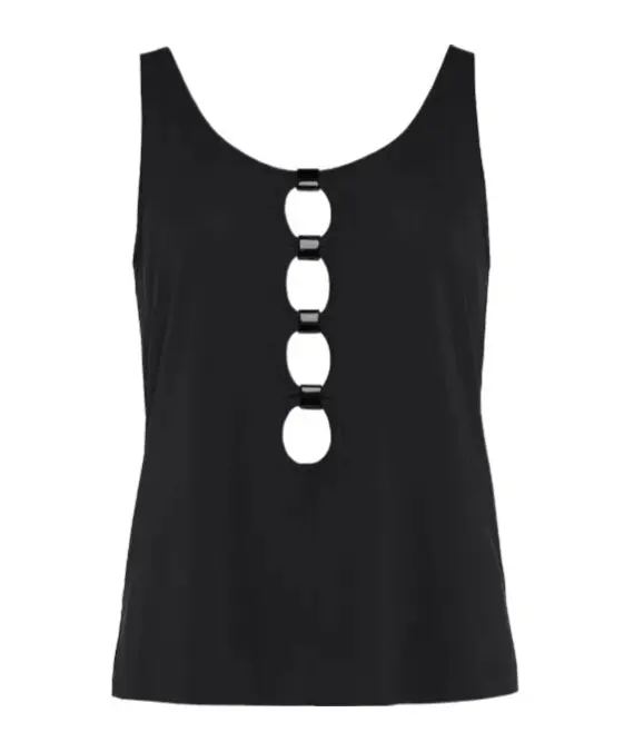 ERES Sleeveless Cutout Top
