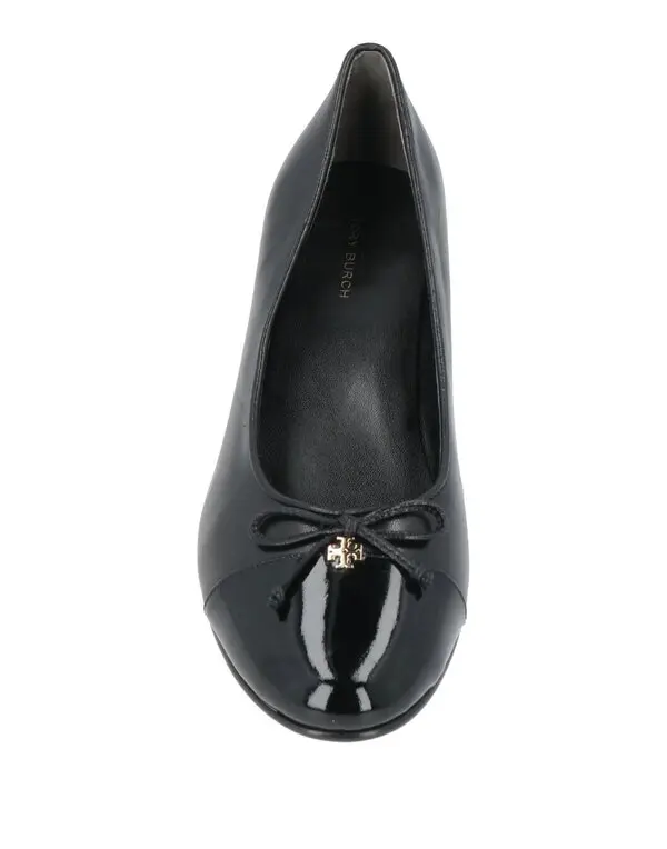 Tory Burch Two-tone Leather Pumps With Block Heel