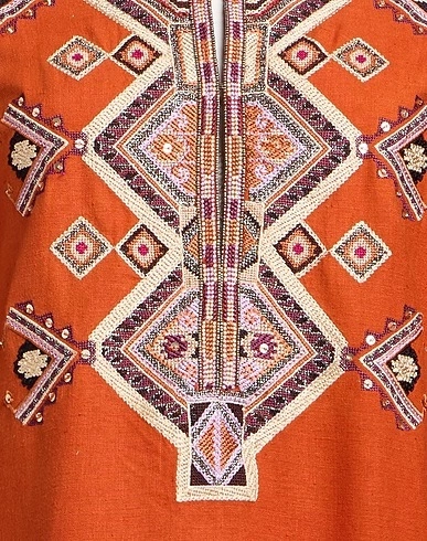 Isabel Marant Étoile Embroidered Kaftan Top