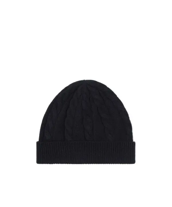 Loro Piana Cedar Beanie - Blue Navy