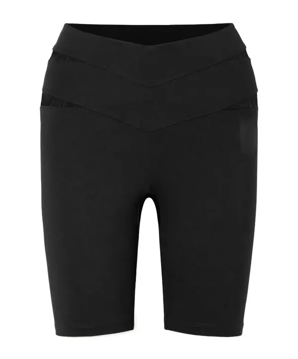 ERES Paneled Stretch-jersey Shorts