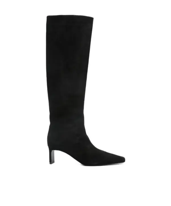 Khaite 55mm Suede Knee-high Boots