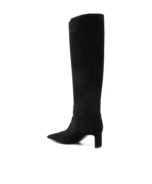 Khaite 55mm Suede Knee-high Boots