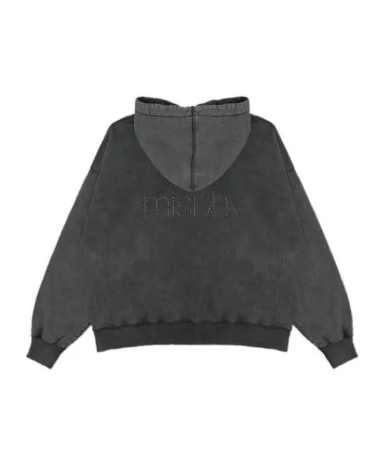 MISBHV Embellished-cross Long-sleeved Hoodie