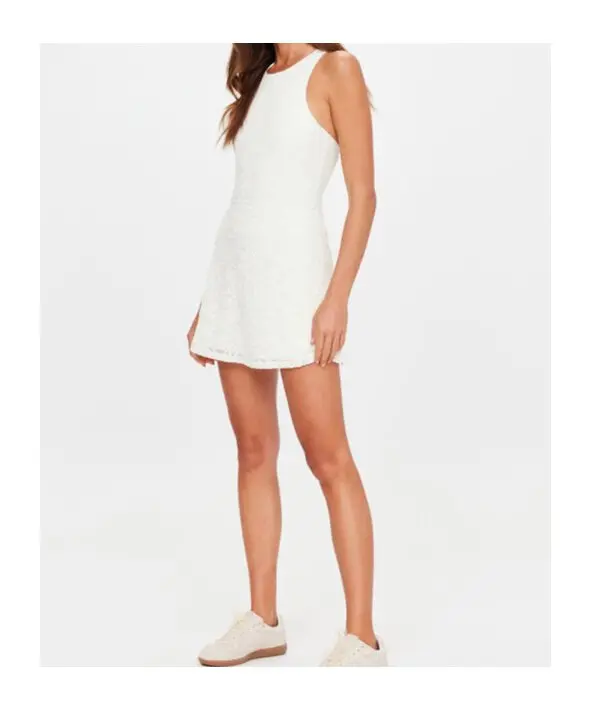 The Upside Crew-neck Mini Dress
