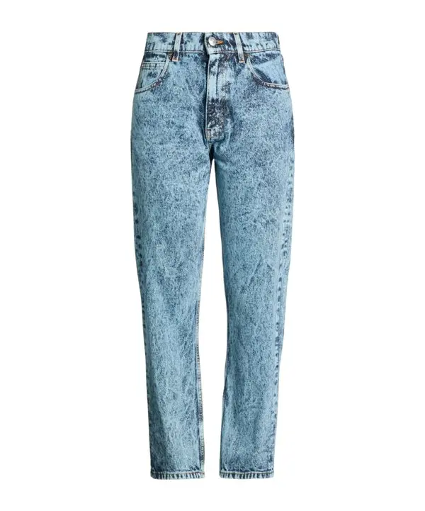 Marni Straight-leg Acid Wash Jeans