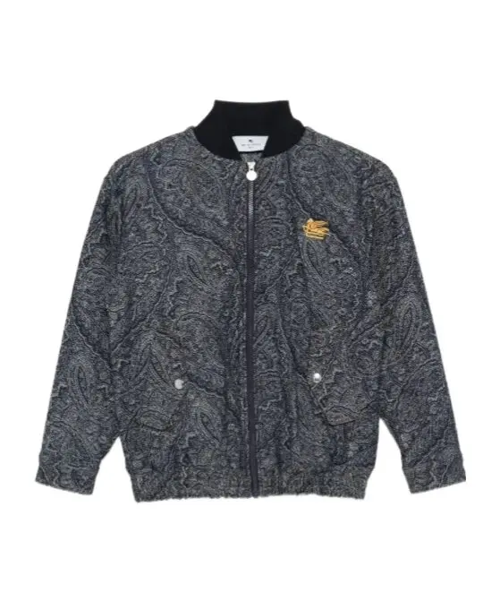 Etro Paisley Jacquard Bomber Jacket