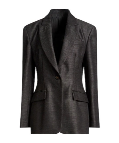 Brunello Cucinelli Wool Single-breasted Blazer