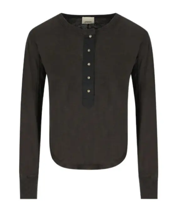 Isabel Marant Étoile Button-front Silk Blouse