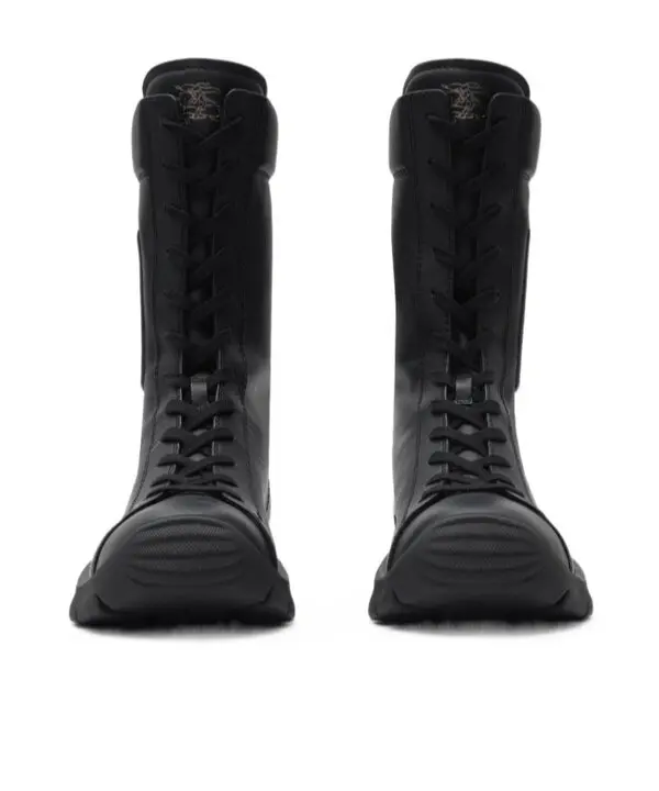 Burberry Leather Tone Boots