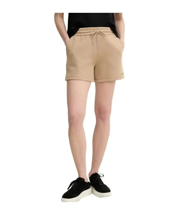 Mackage Drawstring Logo Detail Shorts - Light Camel