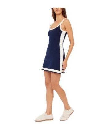 The Upside Sleeveless Knit Mini Dress - Black