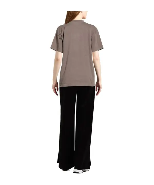 Balenciaga Solid-color Short-sleeved T-shirt
