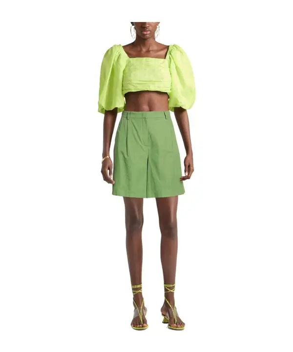 Max Mara Solid Color Shorts