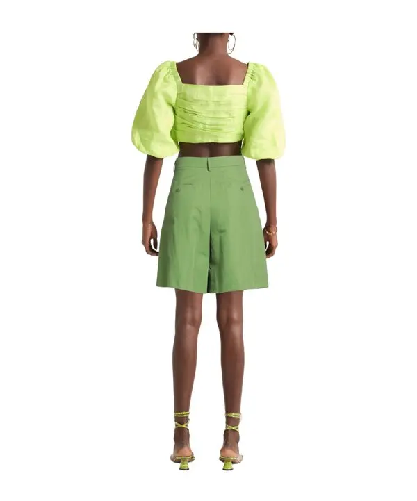Max Mara Solid Color Shorts