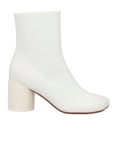 MAISON MARGIELA Minimalist Square-toe Ankle Boots