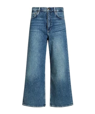 Rag & Bone Medium Straight-leg Jeans - Blue