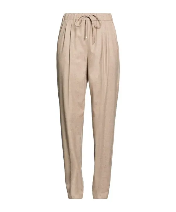 Max Mara Solid Color Casual Trousers