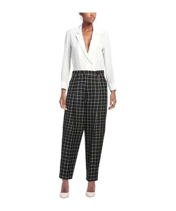 Marni Plaid Wool Trousers
